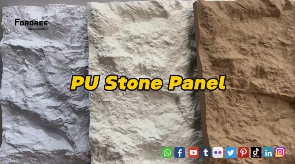 PU STONE PANEL – China 3D PU Stone Wall Panels Haining Manufacturer Free Samples available