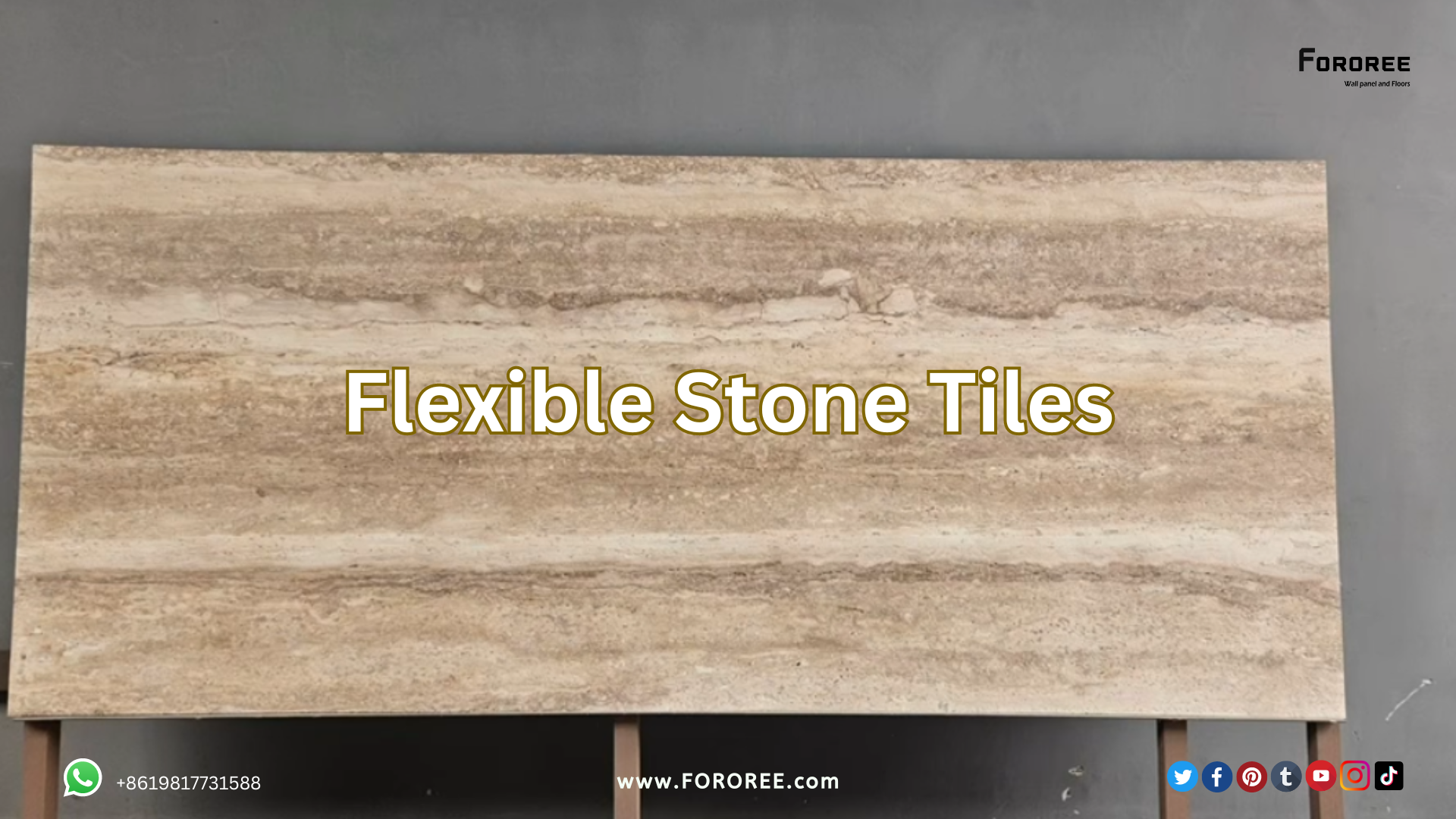 Current influencer Flexible stone & soft stone wall panel – China 3D PU ...